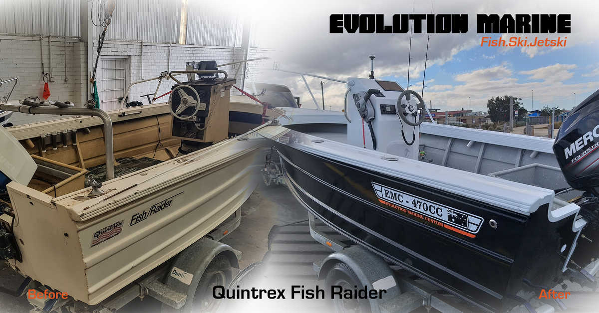 Quintrex Fish Raider | Project Boat | Evolution Marine